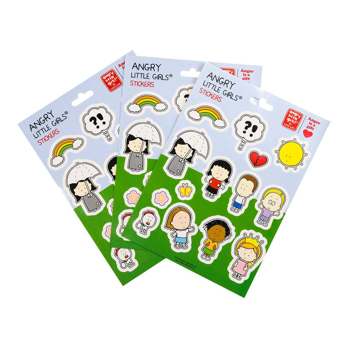 Cards & Stickers – Angry Little Girls