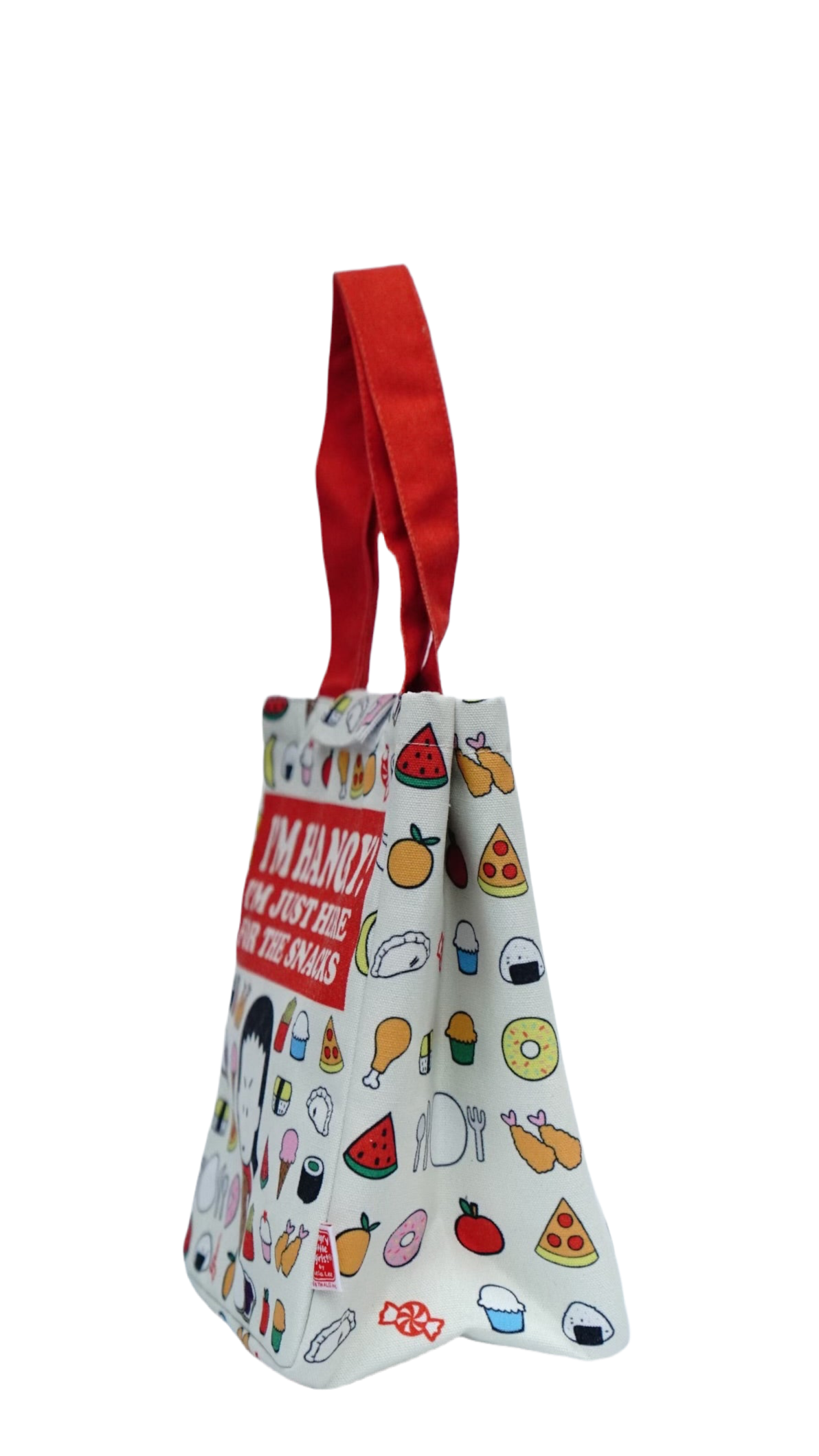 Lunch bag: I'M HANGRY! Here for the Snacks – Angry Little Girls