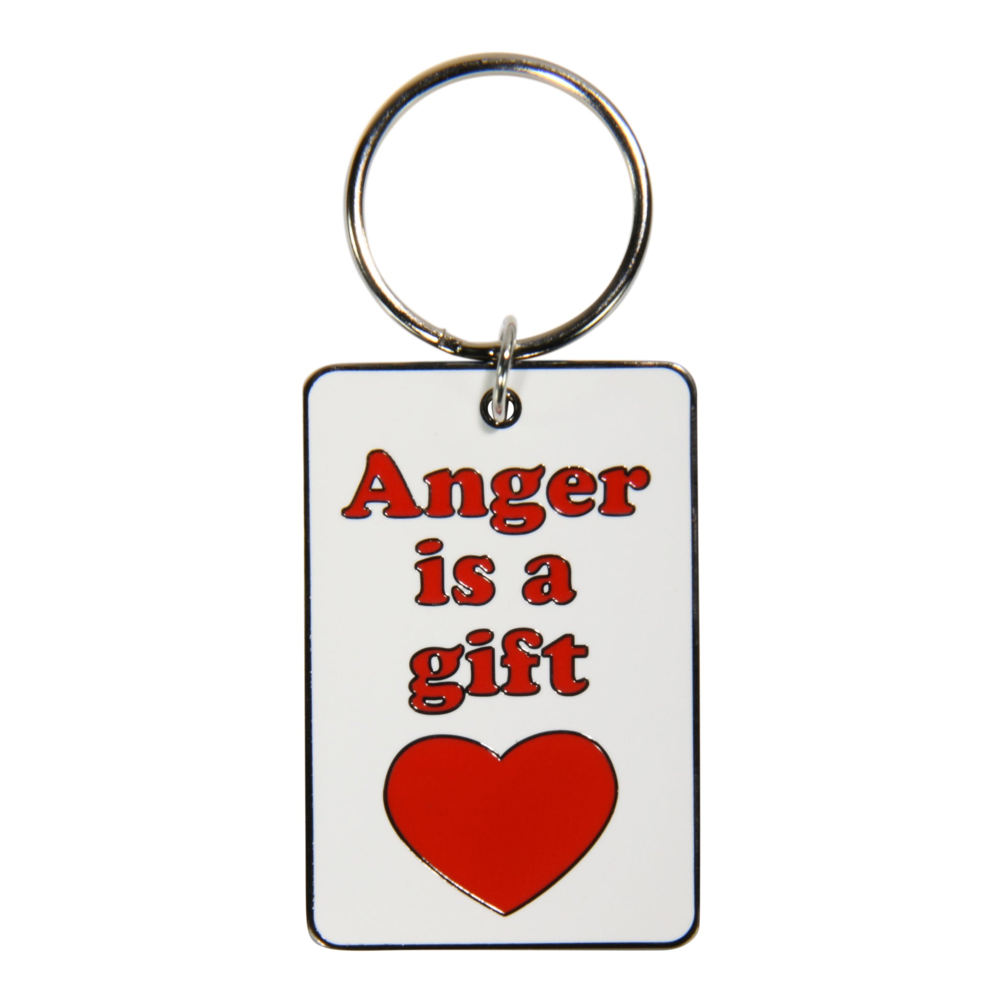 Keychain "Anger is a Gift" – Angry Little Girls / Anger is a Gift